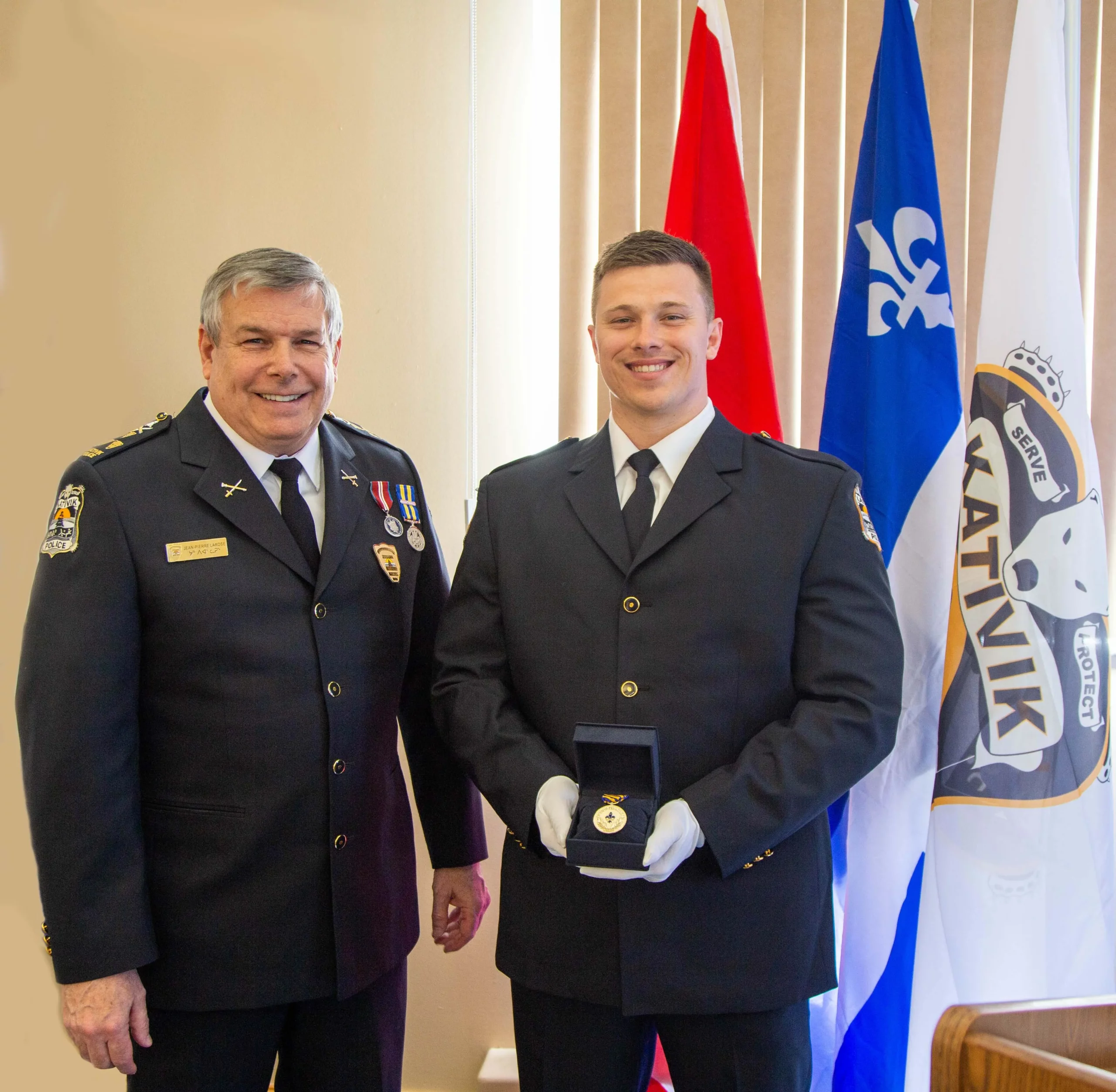 Constable Verret-Dion Receives Meritorious Service Medal - Nunavik ...