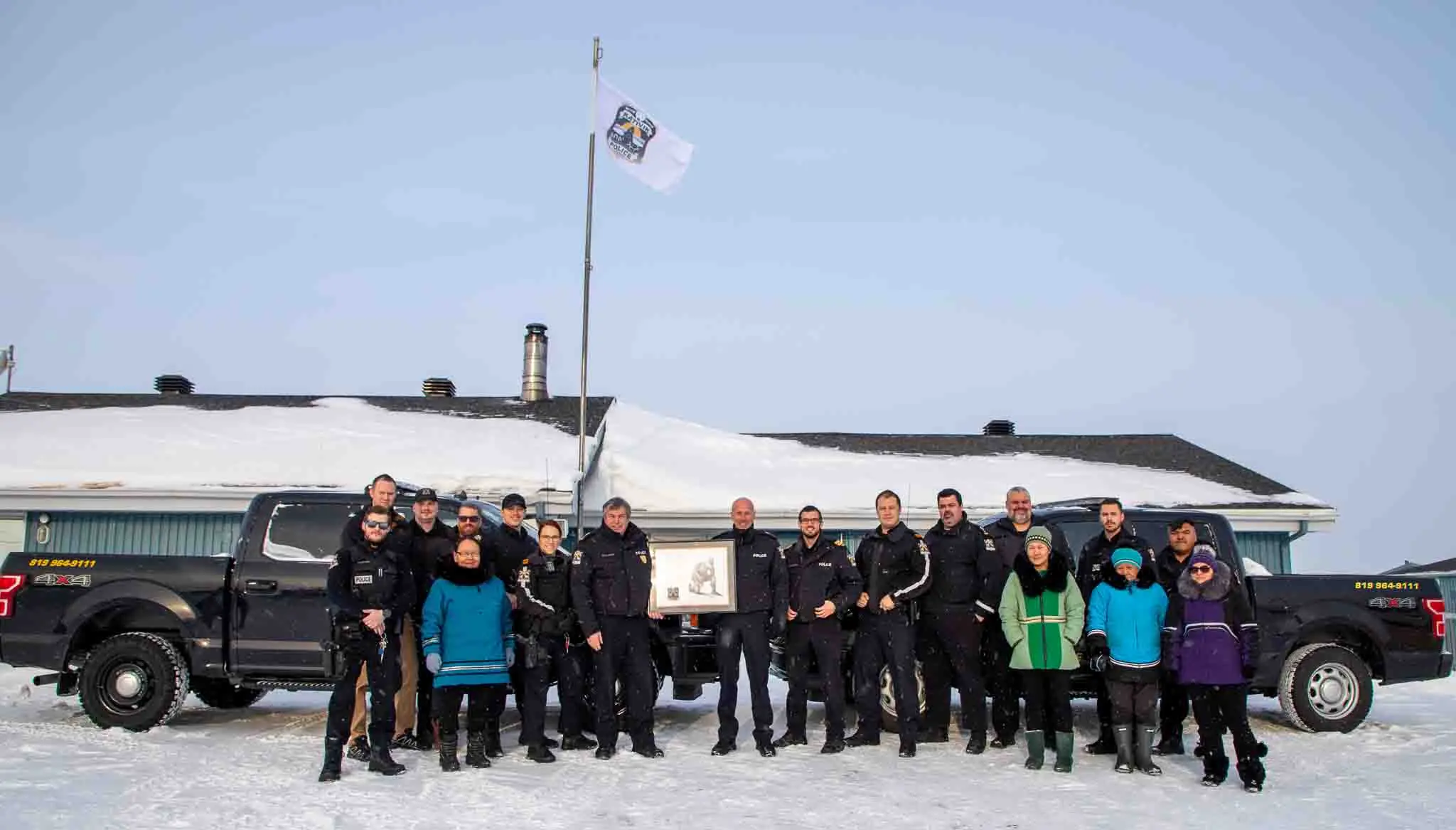 Le Service de police du Nunavik commémore Steve Déry - Nunavik Police