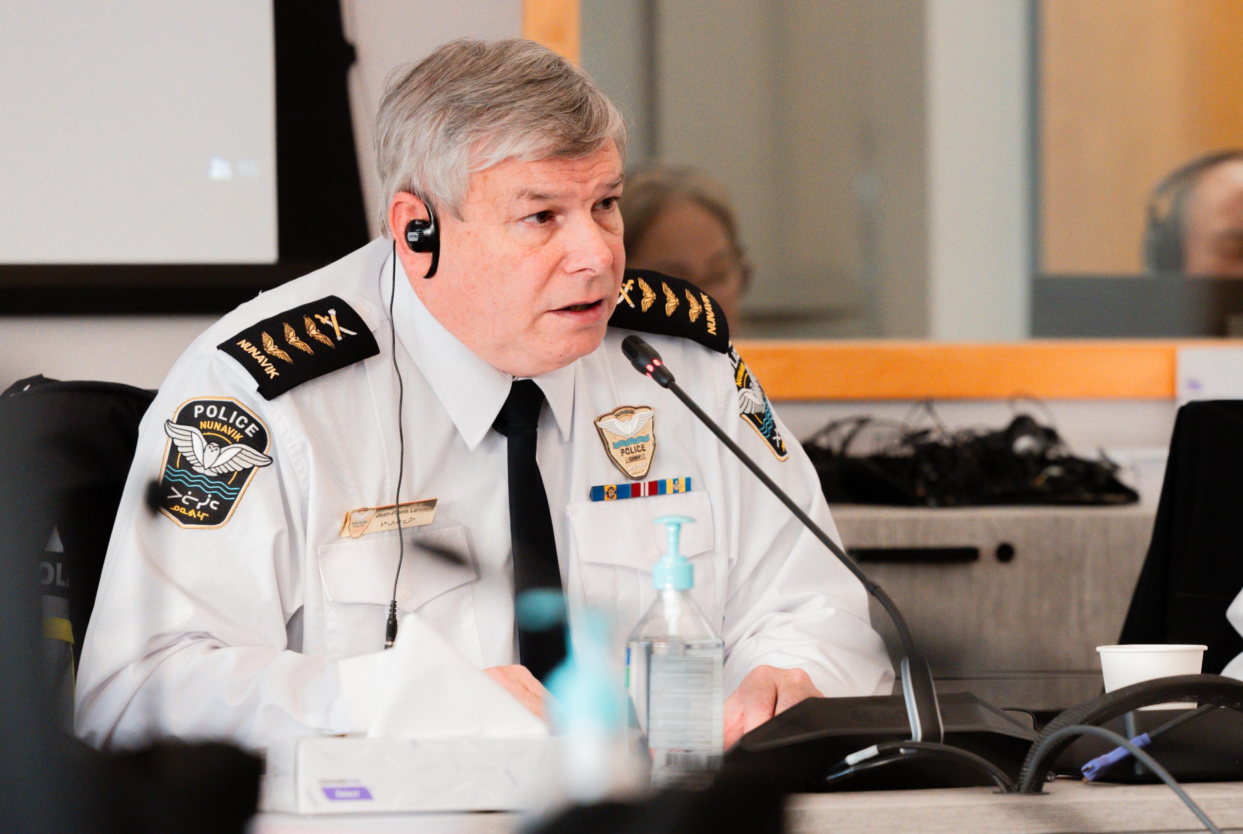 Statement by Jean-Pierre Larose, O.O.M. Chief of Police, Nunavik Police ...