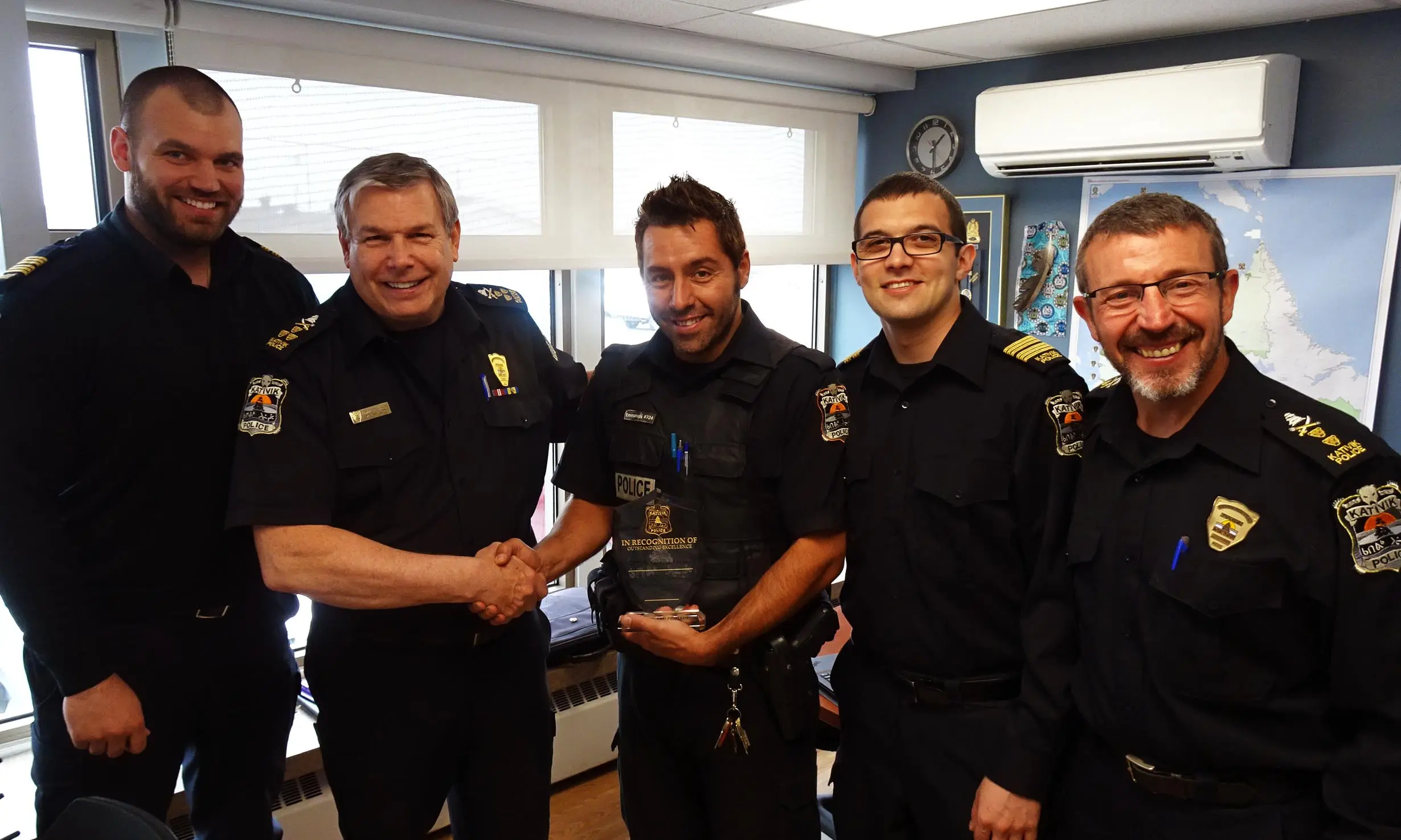 Constable Vignola Named KRPF Police Officer of 2018 - Nunavik Police ...