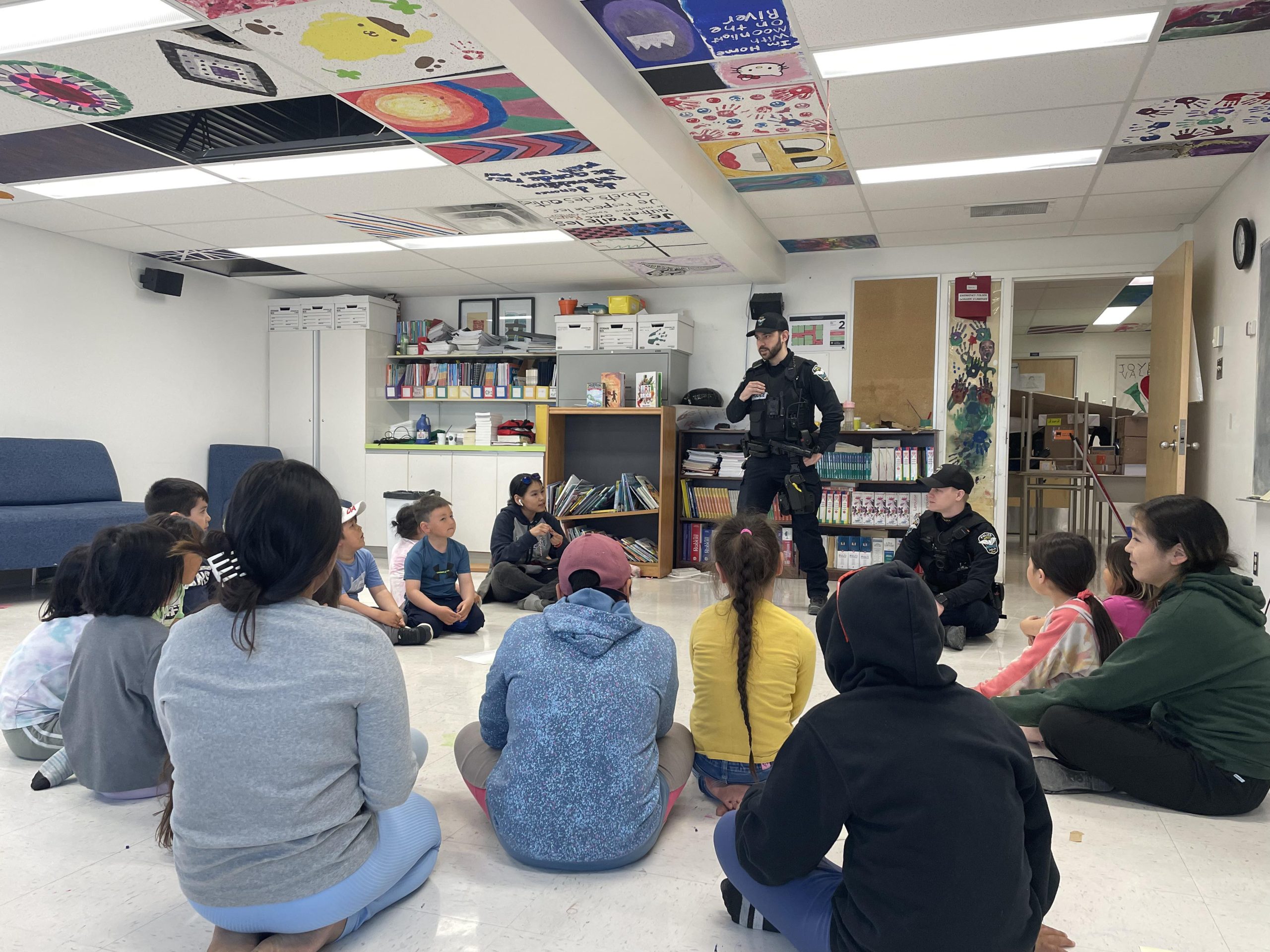 NPS Reading Session at Kangirsuk Youth Literacy Camp - Nunavik Police ...